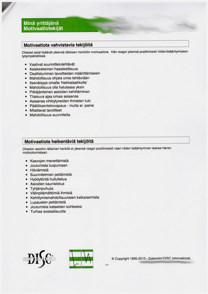 DISC-testi | Puolanka Info